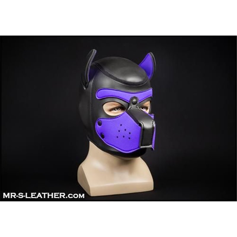 Mr-S Neoprene Puppy Hood: Purple